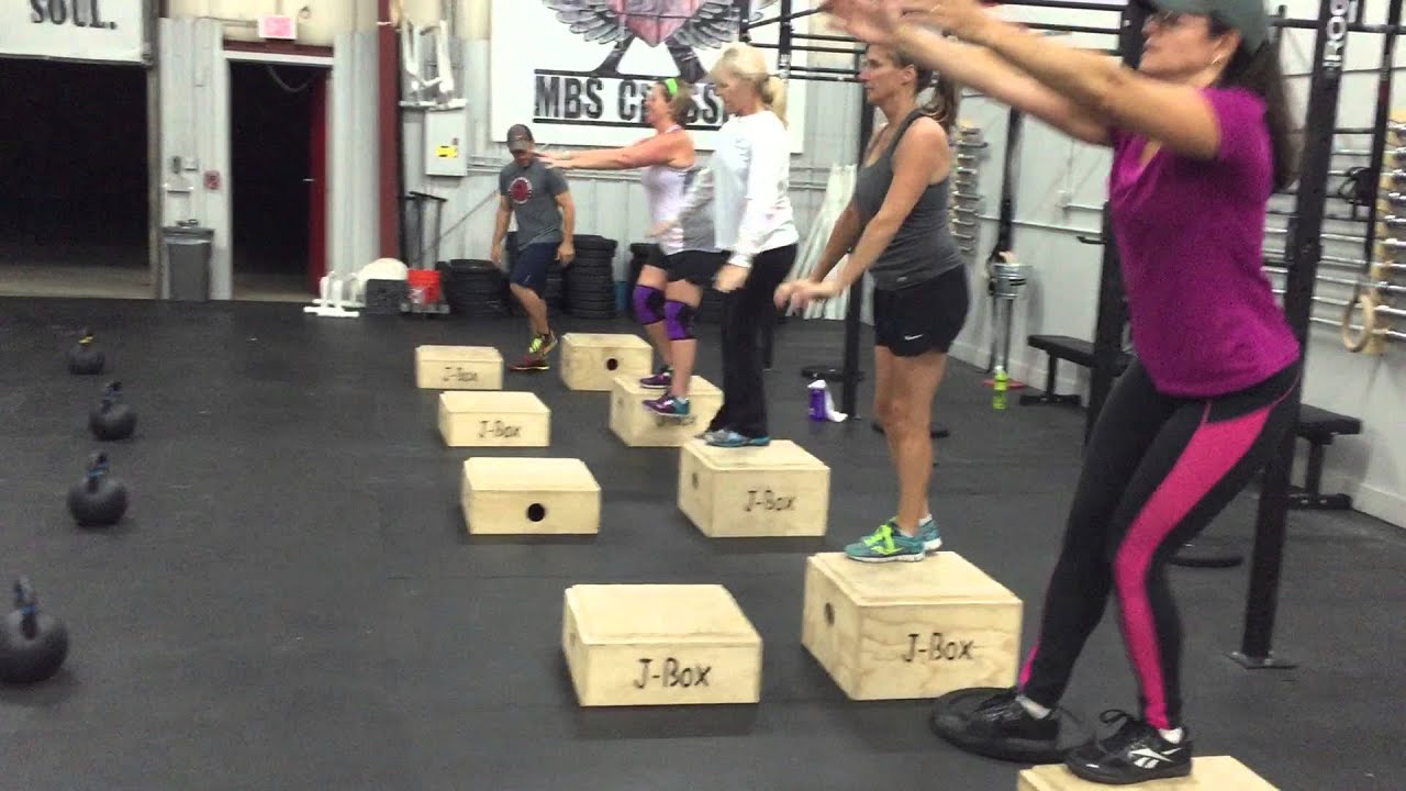 MBS CrossFit pistol modifications single leg box step ups. - YouTube