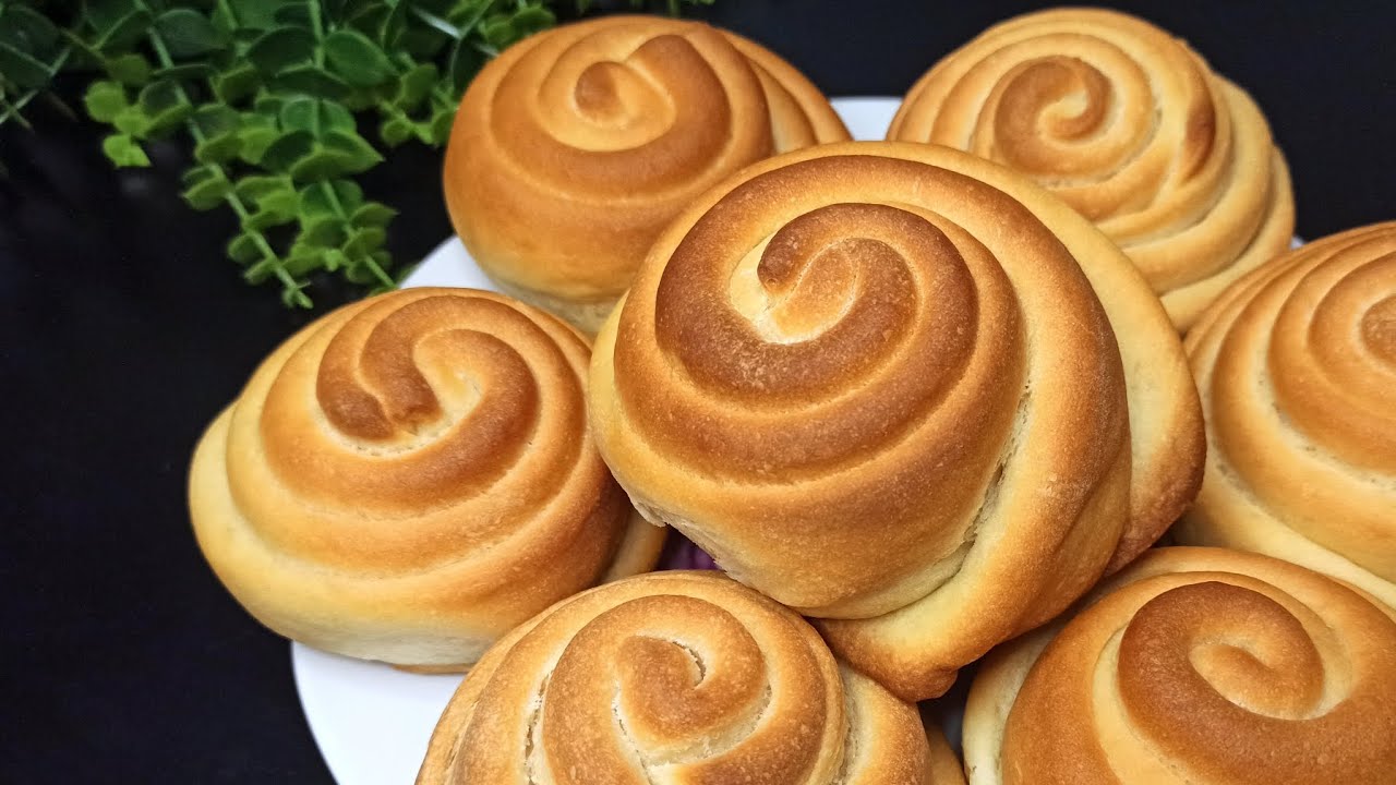 EASY eggless BUNS recipe! The most SOFT and fragrant buns! I can’t stop ...