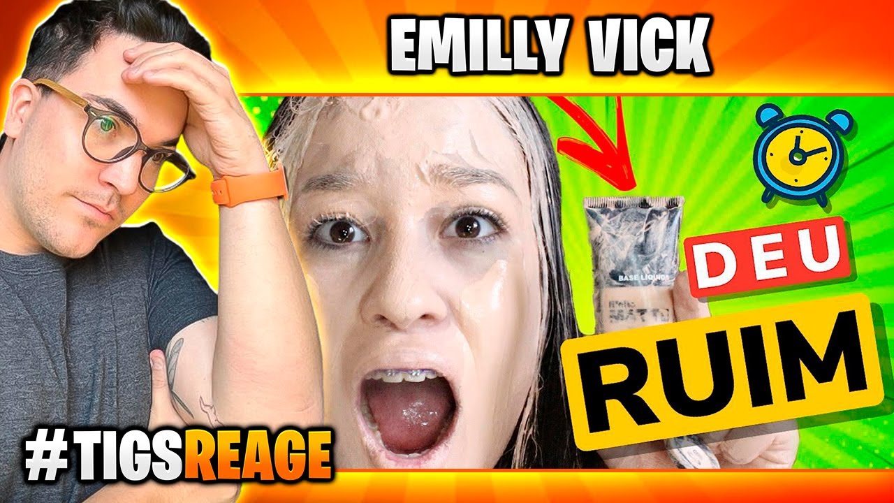 TIGS REAGE AO PRIMEIRO VÍDEO DA EMILLY VICK - YouTube