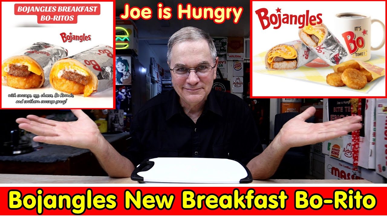Bojangles New Breakfast Bo-Rito Review * Limited Time Offer * Joe is ...
