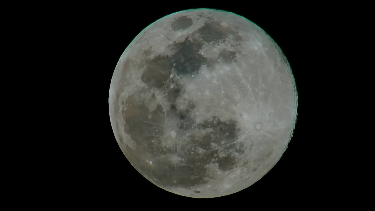 4K Full Moon Rising Over SpaceX Boca Chica, Texas - YouTube