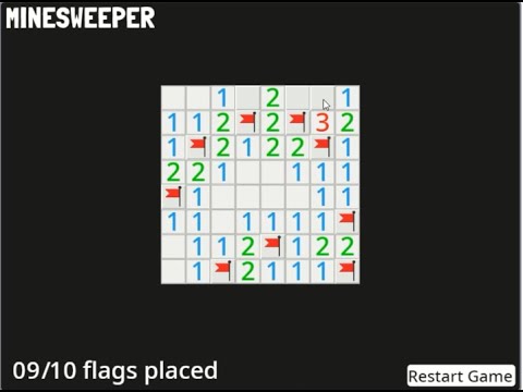 Minesweeper in Scratch | Yamoune Yasser | Africa Code Challenge 2021 - YouTube