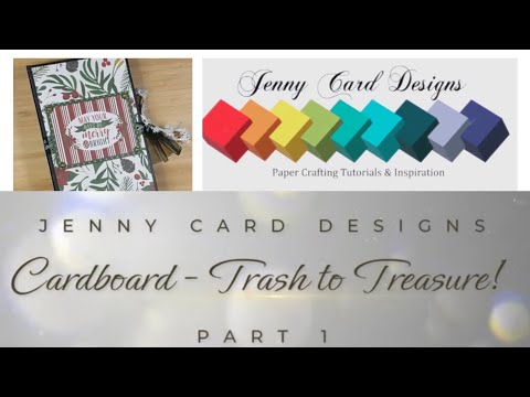 More Ways To Use 12 x 12 Patterned Paper :Trash to Treasure! Part 1