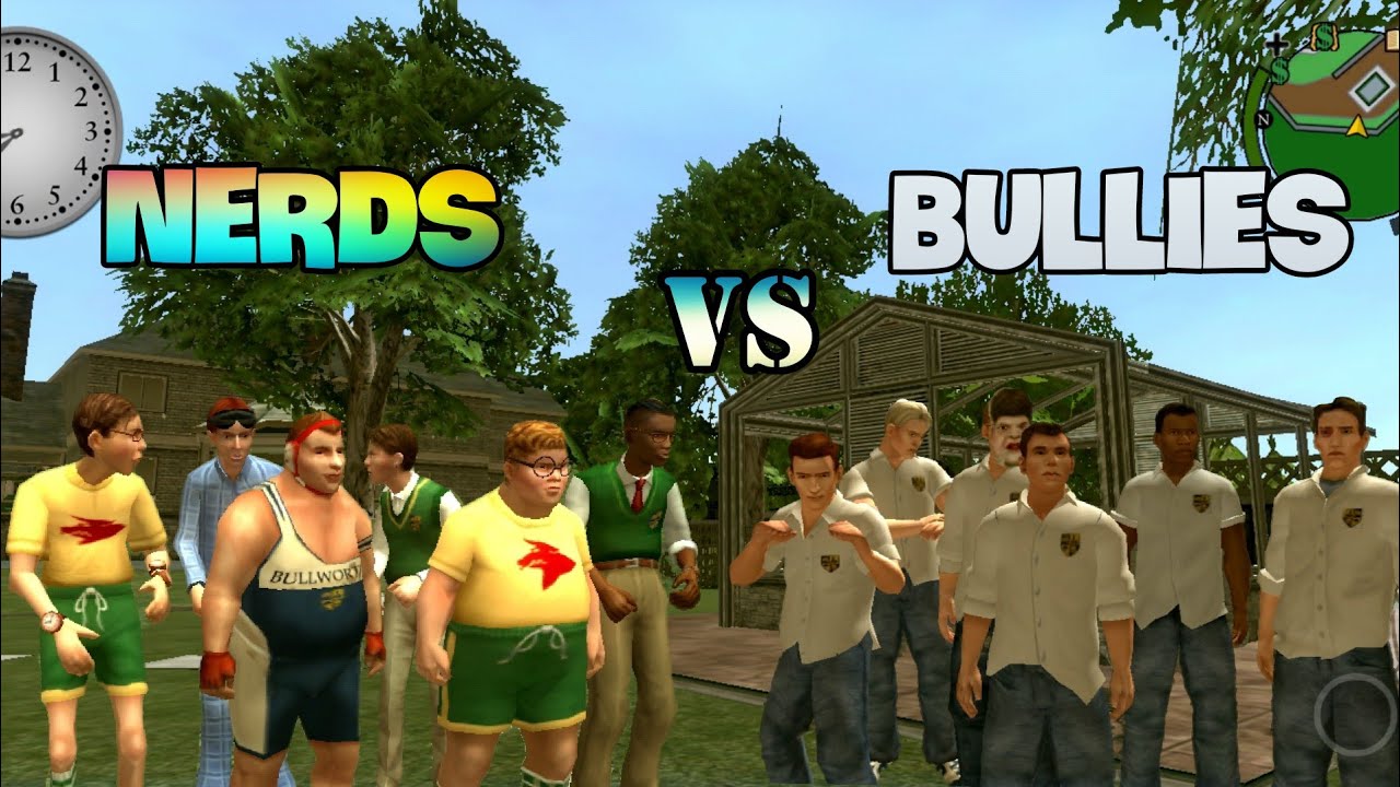 Bully A E - Nerds (Earnest HP) VS Bullies (No Leader & Second Leader ...