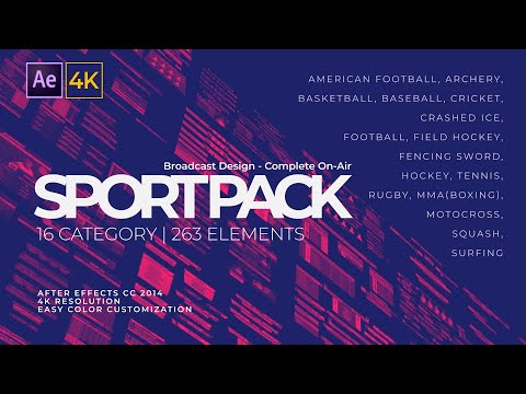 Sport Pack - Broadcast Design - YouTube