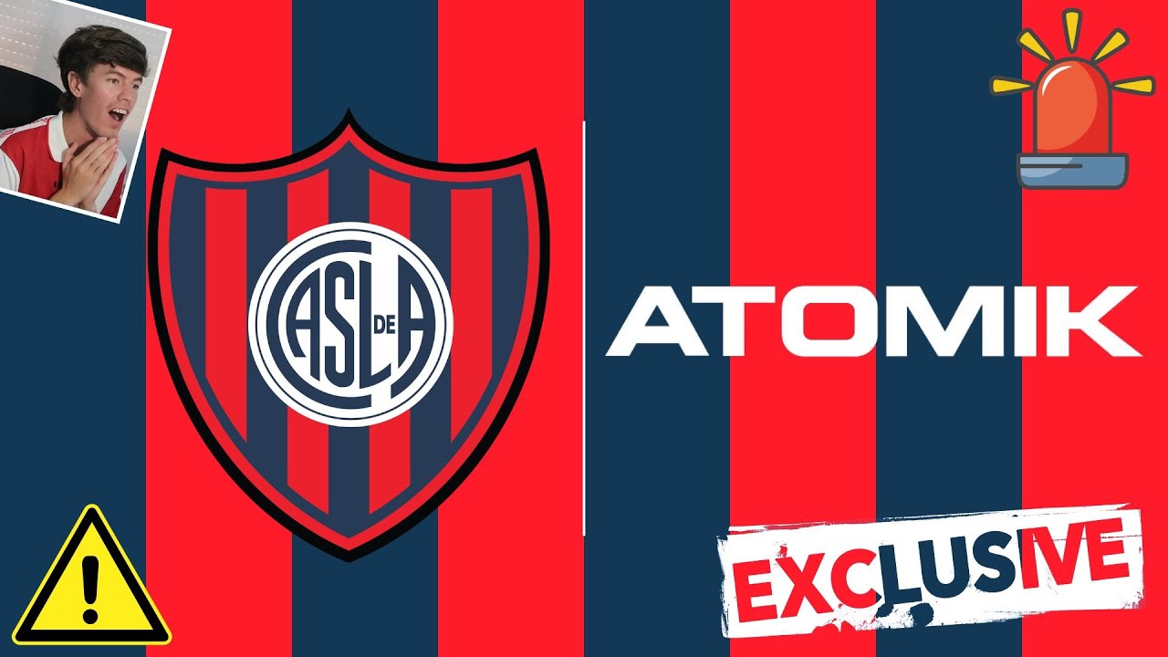 OFICIAL: ATOMIK ES LA NUEVA MARCA de SAN LORENZO - YouTube