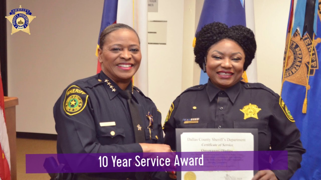 Dallas Sheriff Awards Ceremony Jan 2019 - YouTube