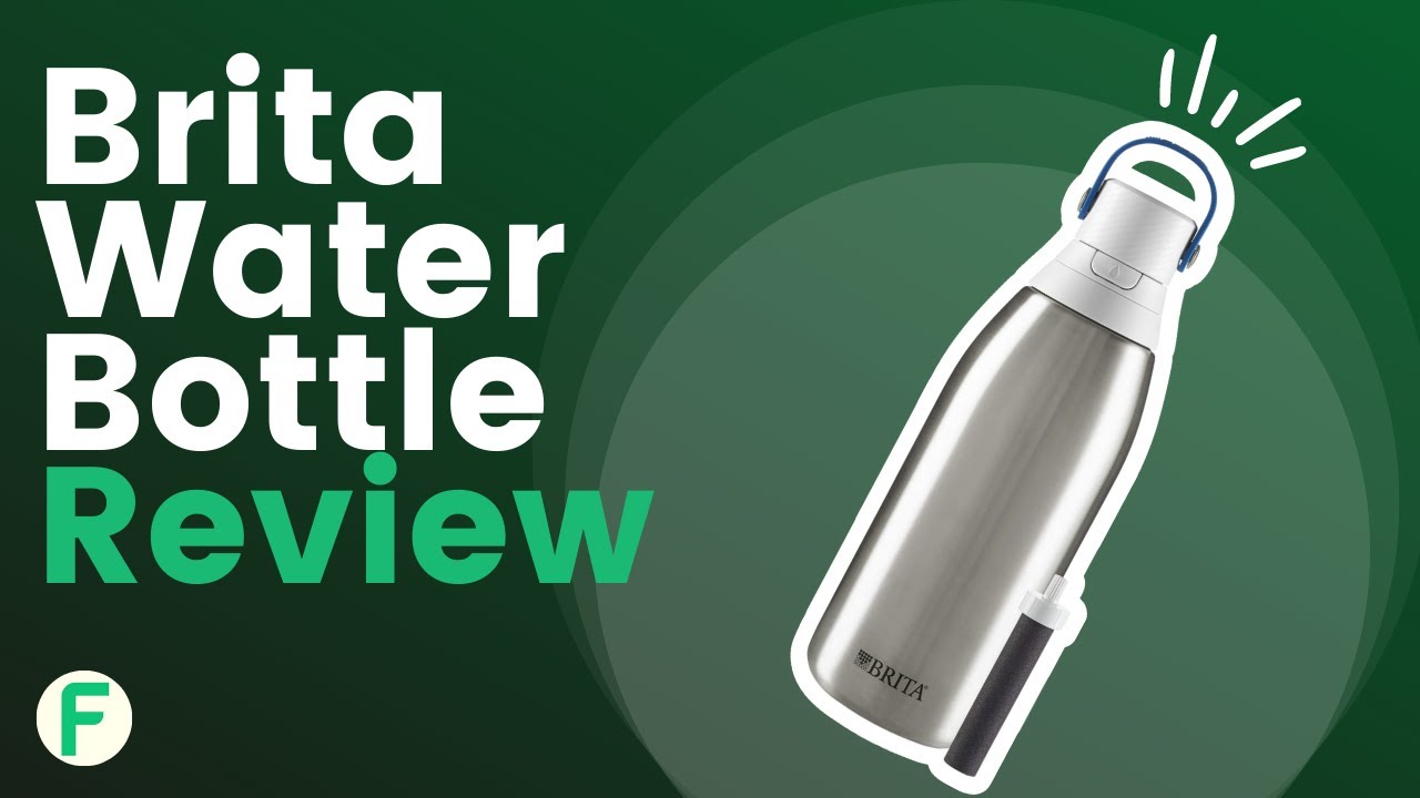 Brita Stainless Steel Water Filter Bottle 32 Oz & 20 Oz Review 💦 - YouTube