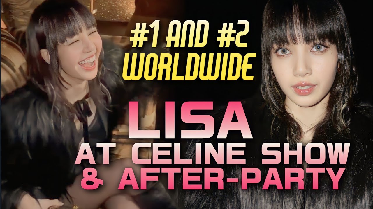 Lisa Stunning at Celine After Party in Paris [fancam] | Trending #1 and ...
