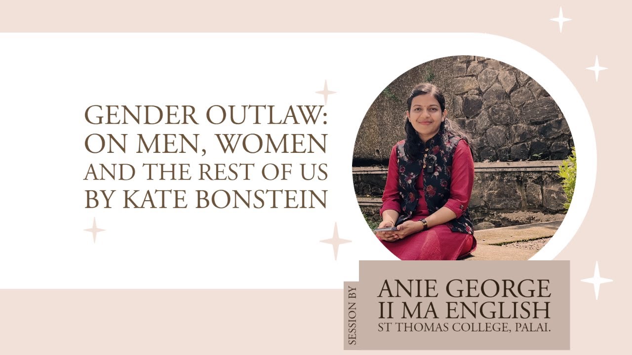 Seminar on Gender Outlaw: On Men, Women and the Rest of Us # ...