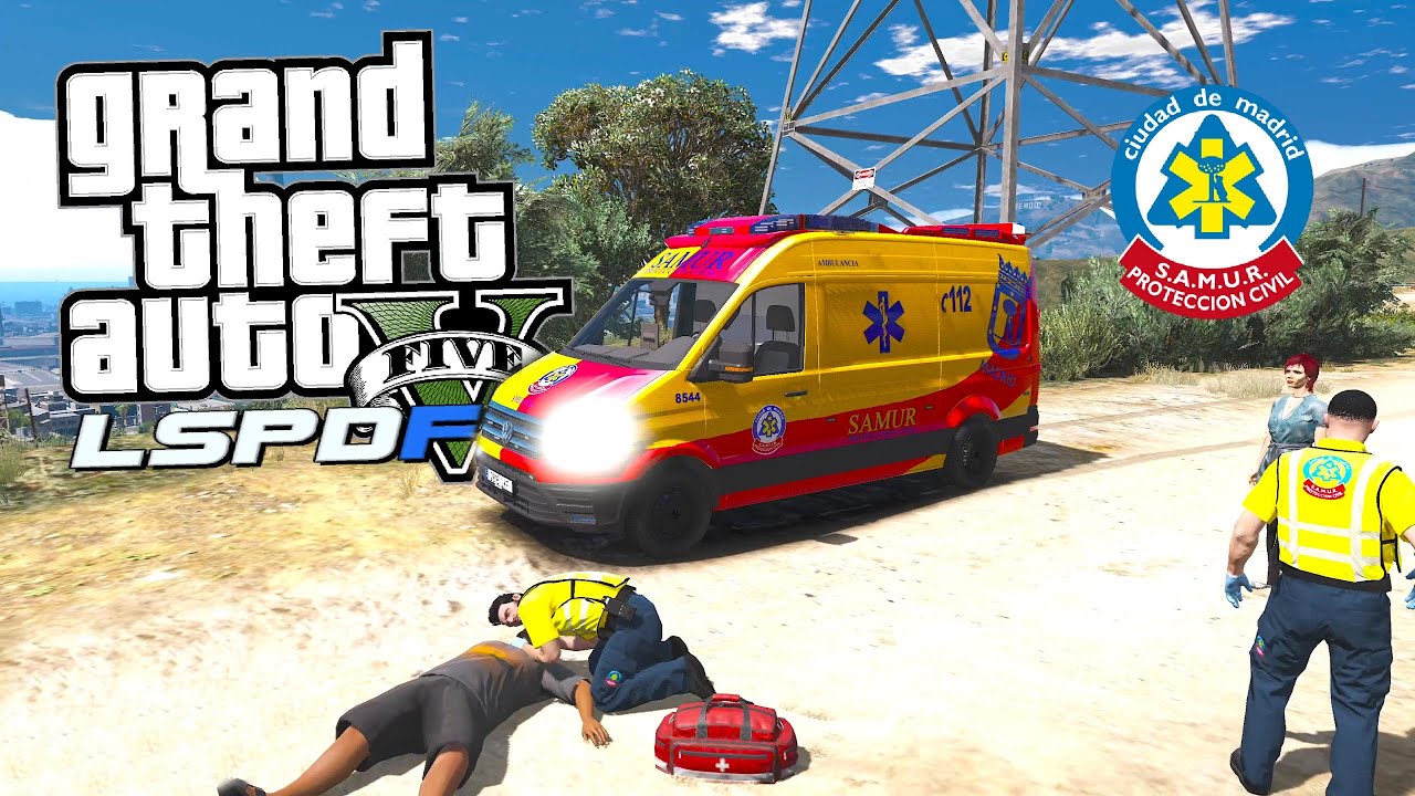 3-0!! Que VENGA el HELICOPTERO - SAMUR | MOD LSPDFR #937 - YouTube