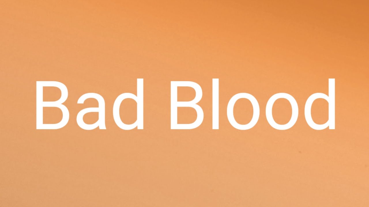 Taylor Swift - Bad Blood (Lyrics) - YouTube