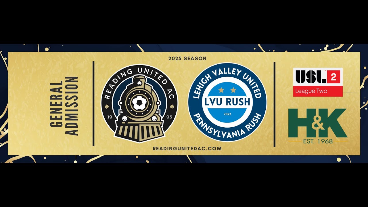 (USL2) Reading United vs LVU Rush - YouTube