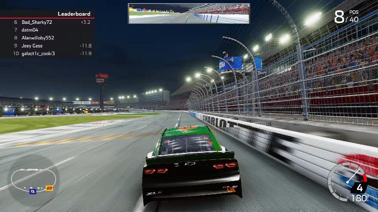NASCAR Heat 5 gen 6 Online racing - YouTube