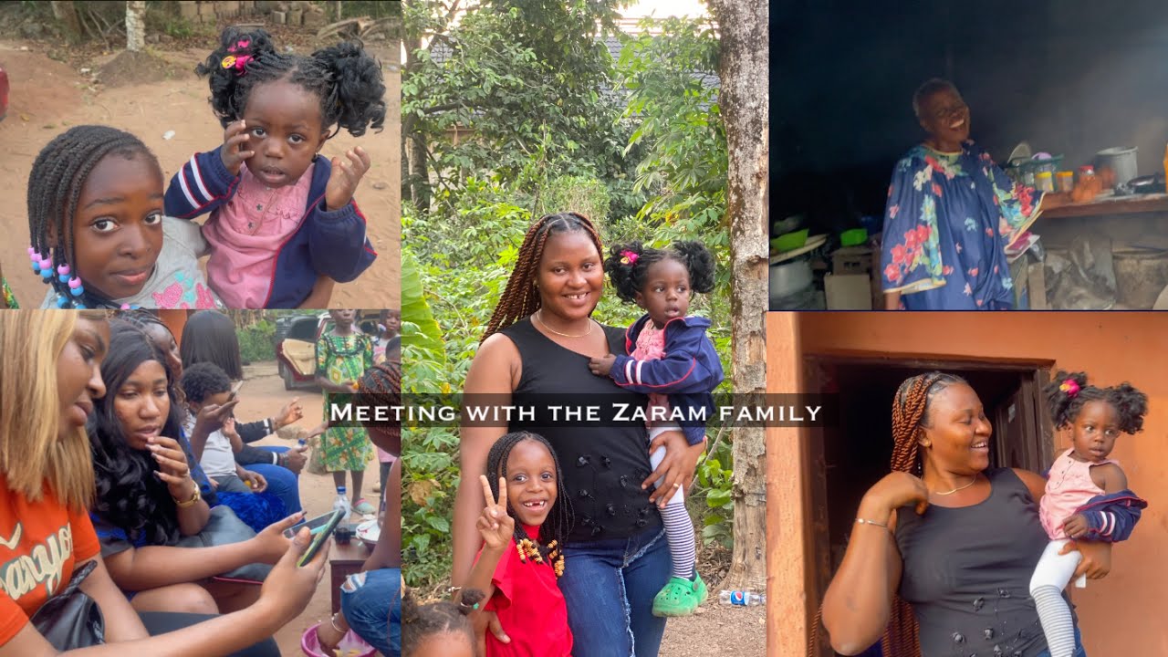 A SURPRISE VISIT TO @Thezaramfamily HOME + MEETING WITH @Babychidiogo ...
