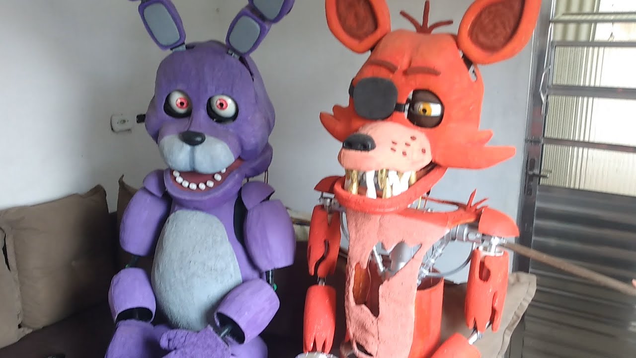 BONNIE E FOXY FNAF ROBÓTICA !!FIVE NIGHTS AT FREDDY'S - YouTube