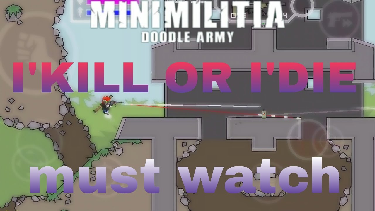 [mini militia classic ] 1v1 play all maps part 4 - YouTube