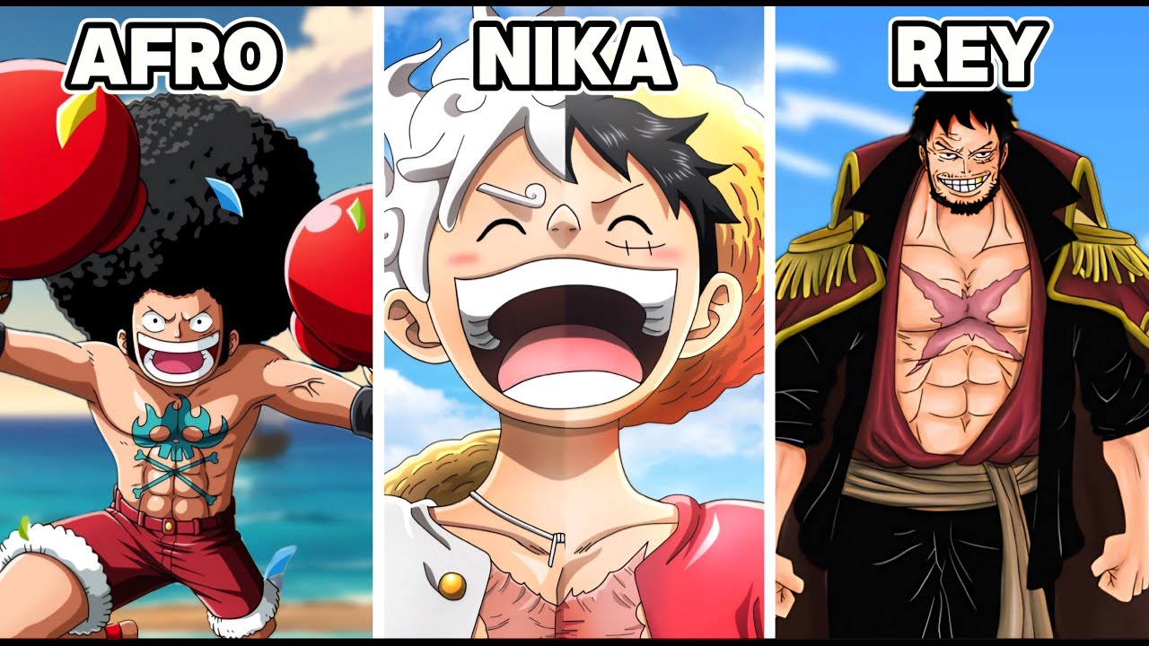Todas Las Transformaciones de Luffy en One piece (GEAR 0, MODO REY ...