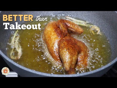 FRIED CHICKEN that everyone will love | Juicy & Flavorful half cut ...