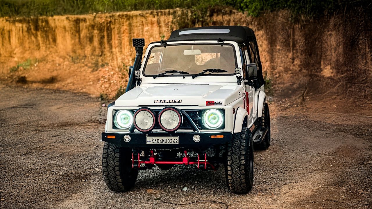 Maruti Gypsy Full Restoration | Engine Swap + Off-Road Build | Malnad ...