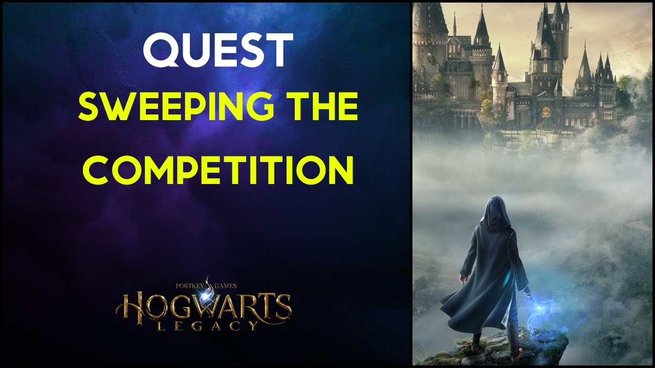 Sweeping the Competition - Hogwarts Legacy Quest - YouTube