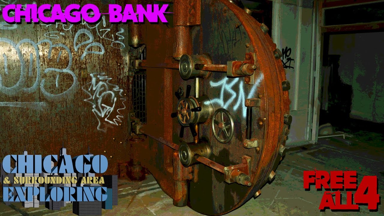 Exploring an Abandoned Chicago Bank (Huge Vault!) - YouTube