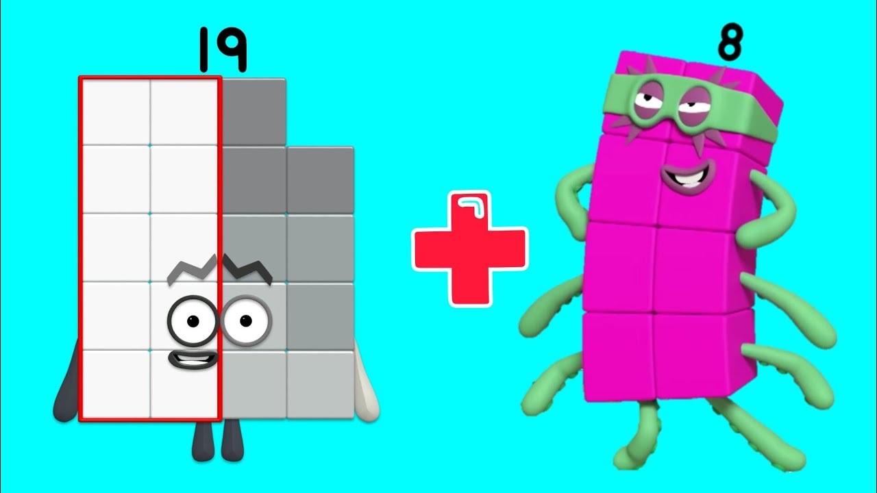 Number Blocks Easy Addition | Fun and Simple Math for Kids - YouTube