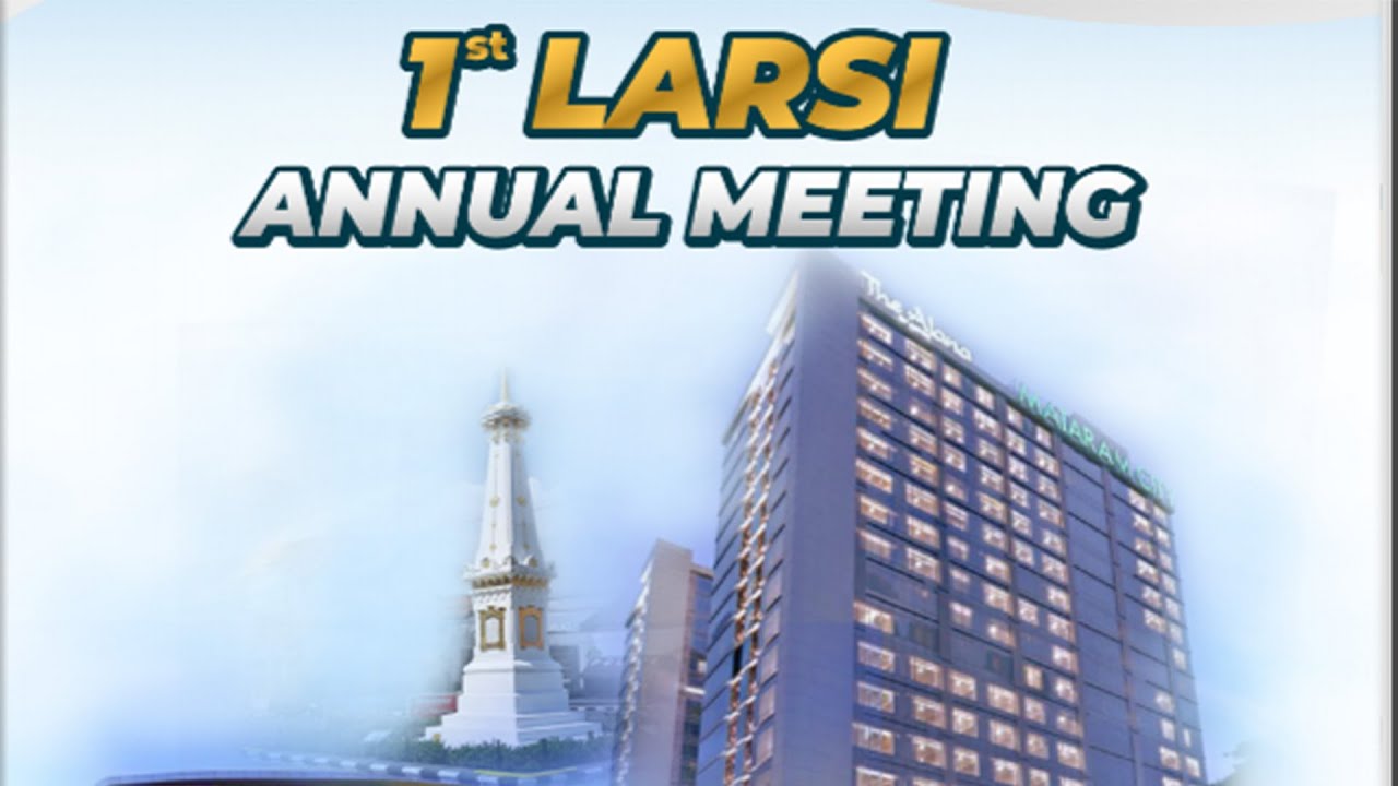 1st LARSI Annual Meeting RS Masmitra - YouTube