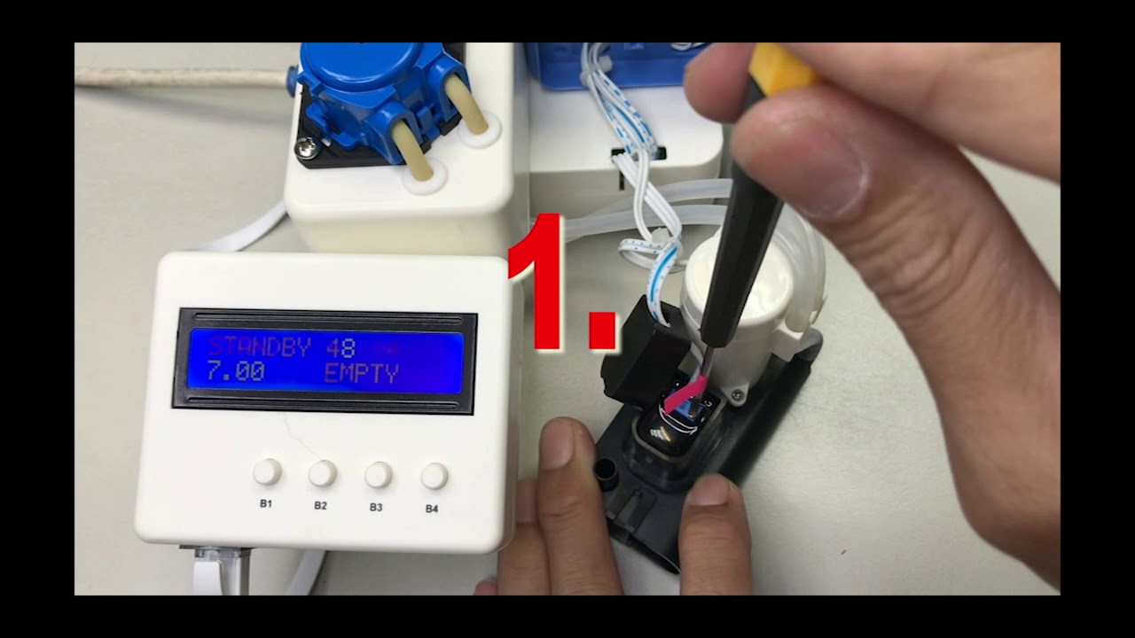 How to recalibrate level sensor 7 - YouTube