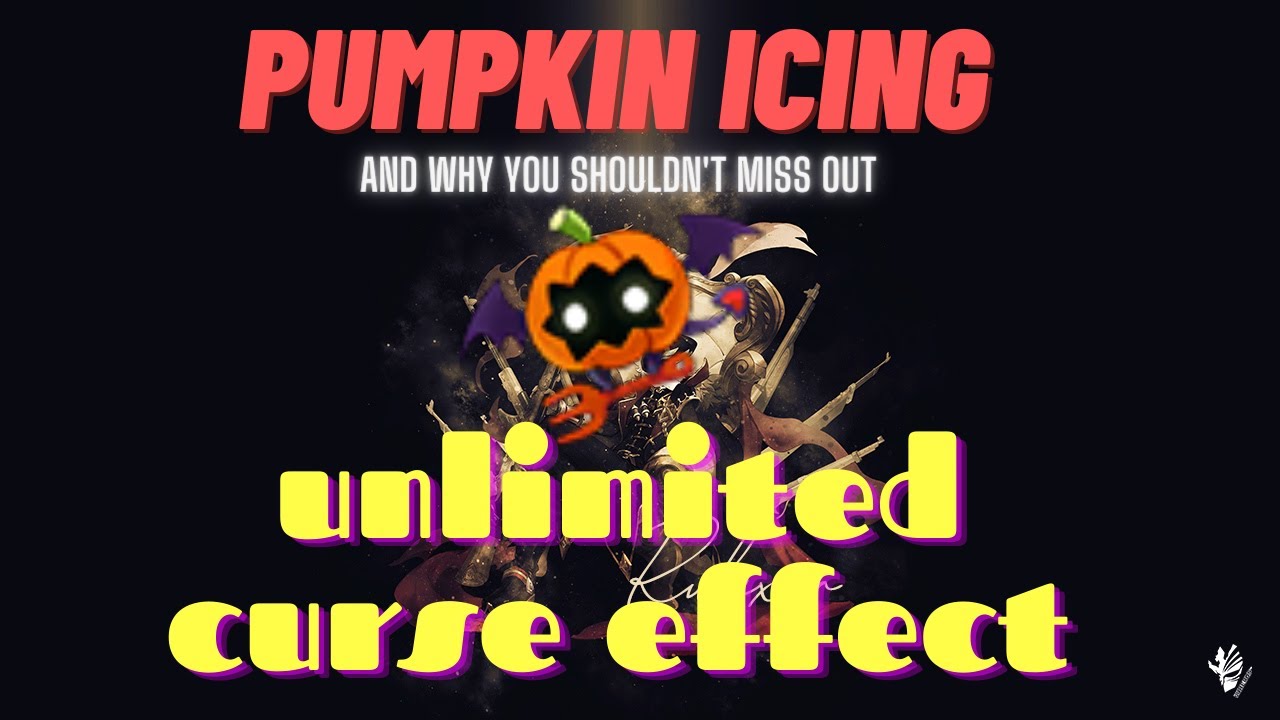 Gunslinger CC Build - Pumpking Icing Curse Effect #ROM #GS #EternalLove ...