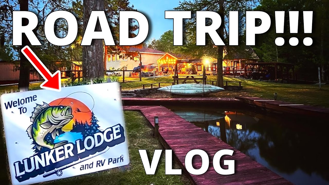 ROAD TRIP!!! to North Carolina (VLOG) & Lunker Lodge Tour!!! - YouTube