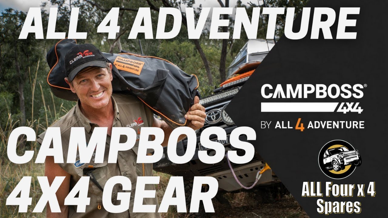 CampBoss 4x4 by All 4 Adventure - quality 4x4 gear! - YouTube