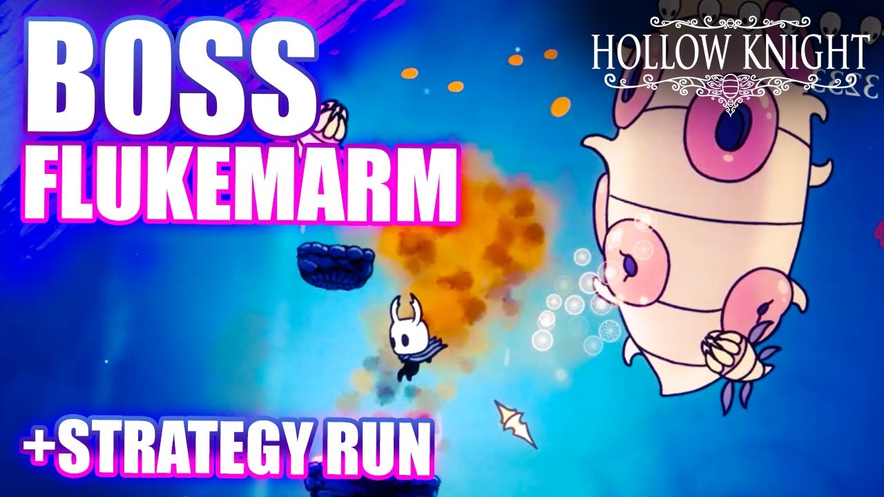 HOLLOW KNIGHT HOW TO DEFEAT FLUKEMARM BOSS FIGHT + STRATEGY - YouTube