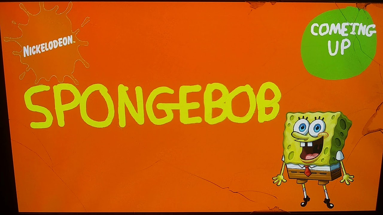 Nickelodeon Bumper (2008-2009) Coming Up SpongeBob SquarePants / Now ...