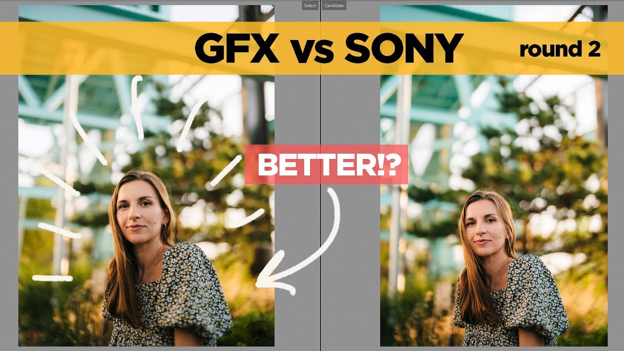 Fujifilm GFX REVENGE: Medium Format Look - GFX vs. Sony A7IV & 50/1.2 ...