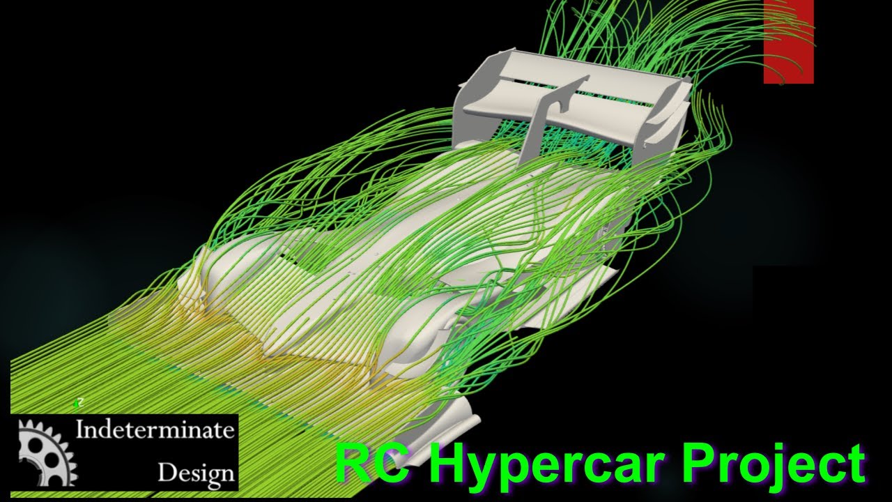 RC Hypercar Pt5 - Topside Aerodynamics - YouTube