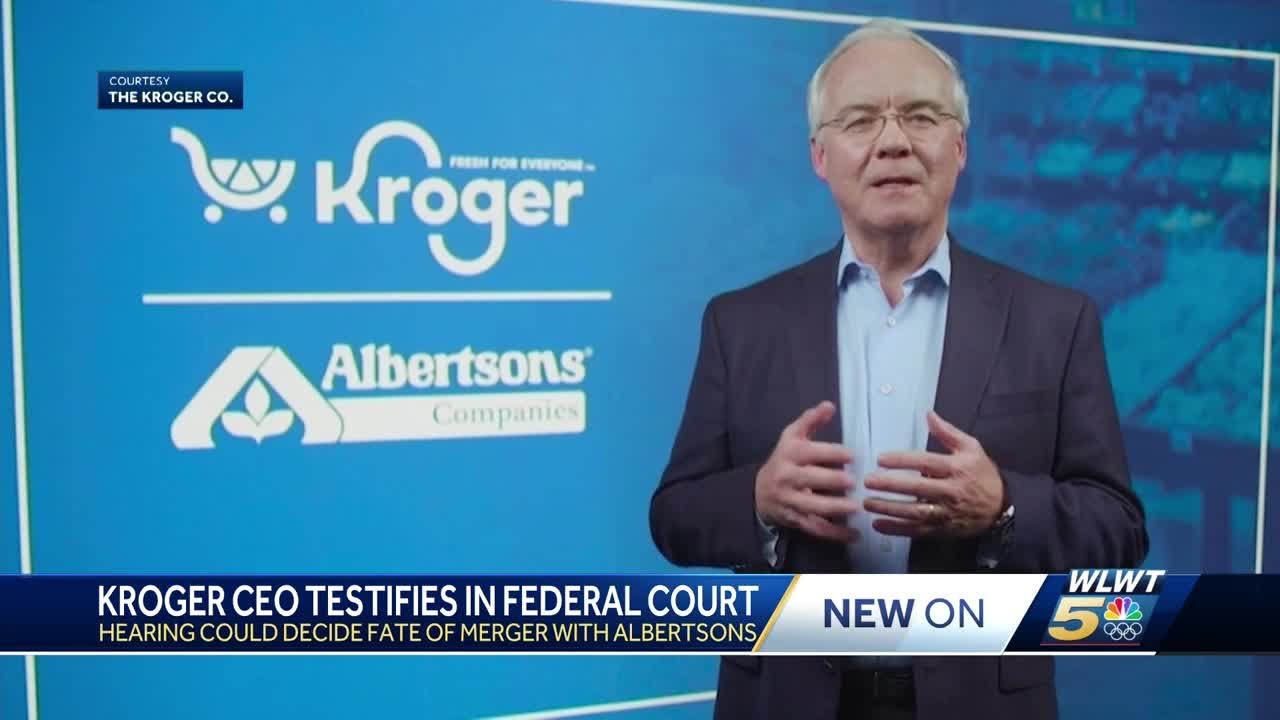 Kroger CEO testifies as federal court hearings over planned merger ...