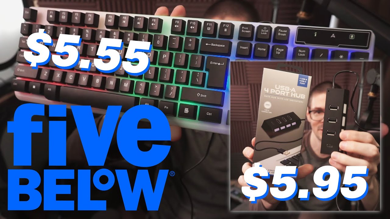 Five Below TECH accessories, are they any good? - YouTube