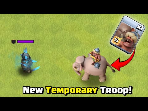 New Elephant Rider vs Every Max Troop! - Clash of Clans
