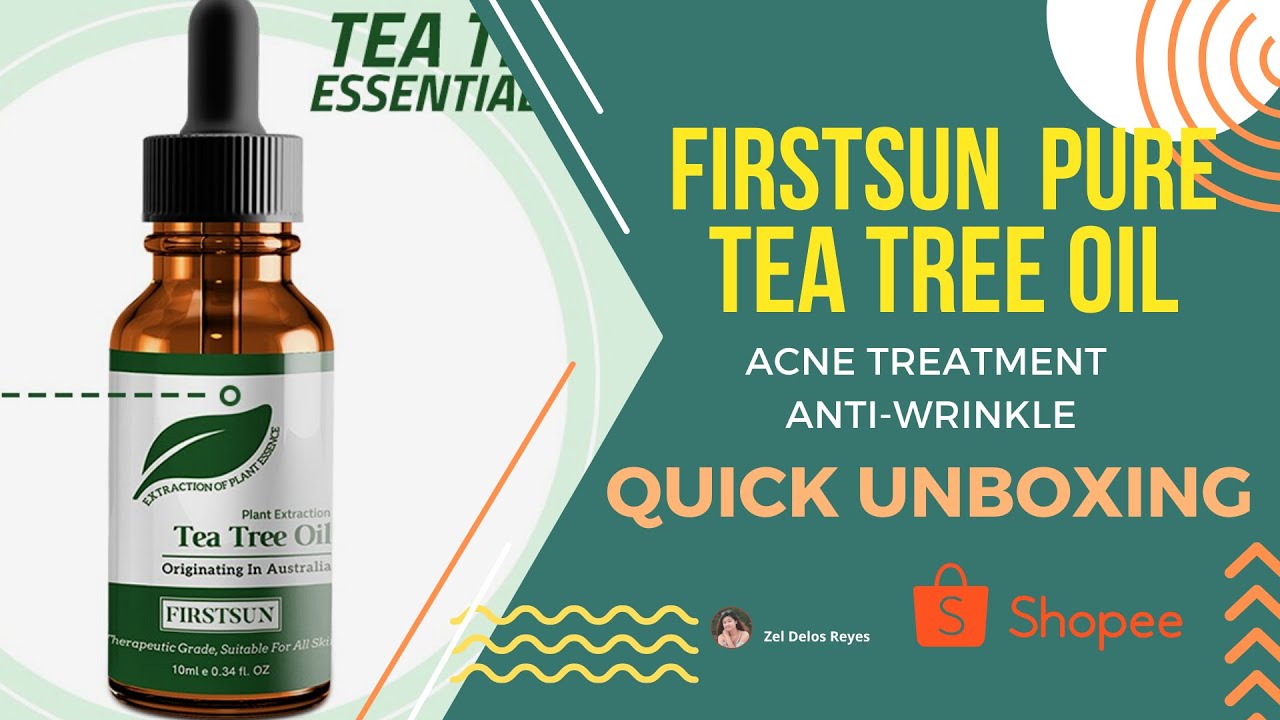Firstsun Pure Tea Tree | Acne | Wrinkle | Hydrating Oil-Control ...