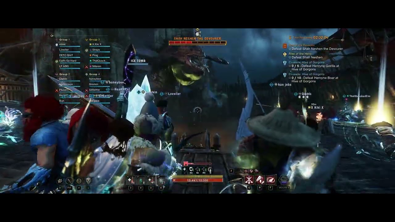 Proguni New World Wurm Cathaysia Quacked War Hammer Greatsword Render ...