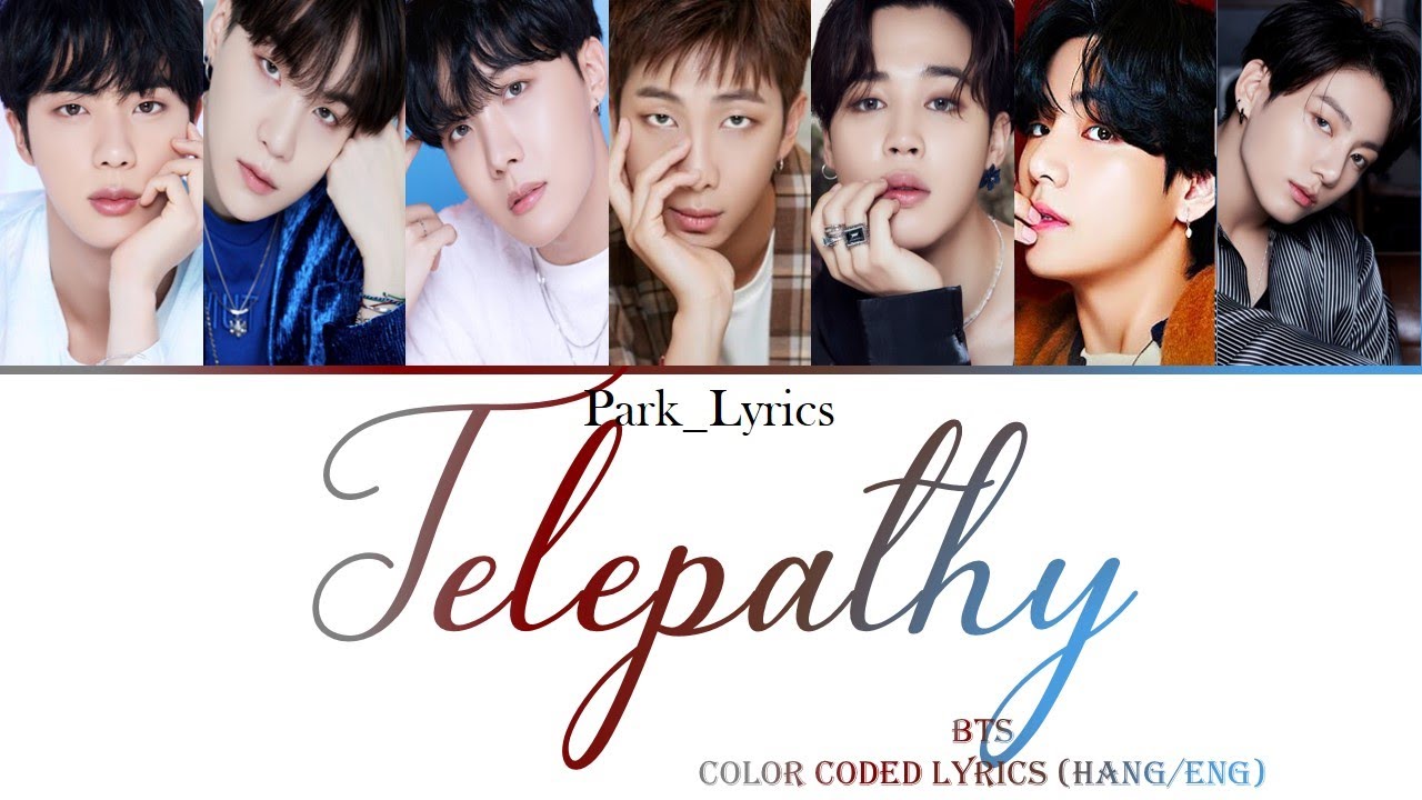BTS Telepathy Color Coded Lyrics (Hang/Eng) - YouTube