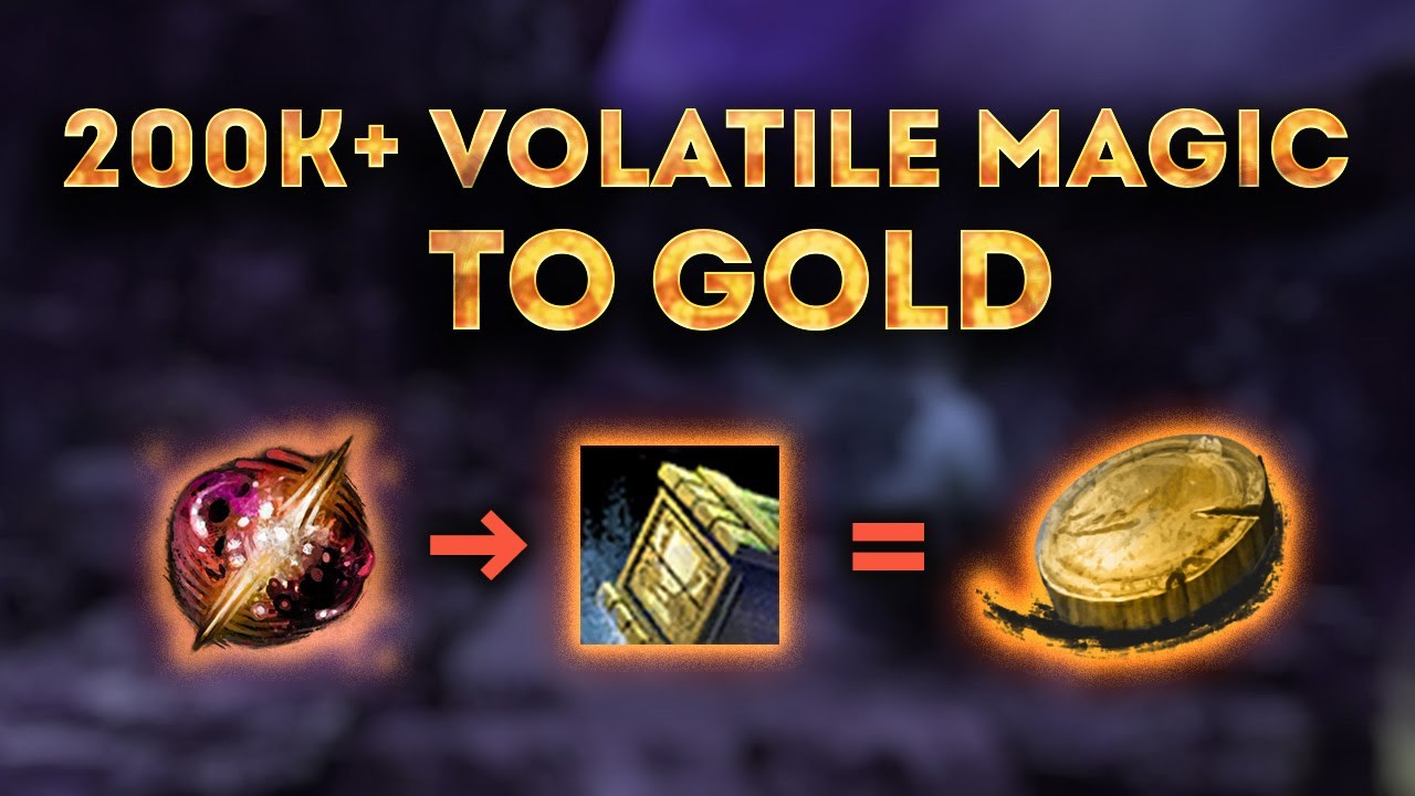 200k+ Volatile Magic to Gold [BETA June 2024 ] - YouTube
