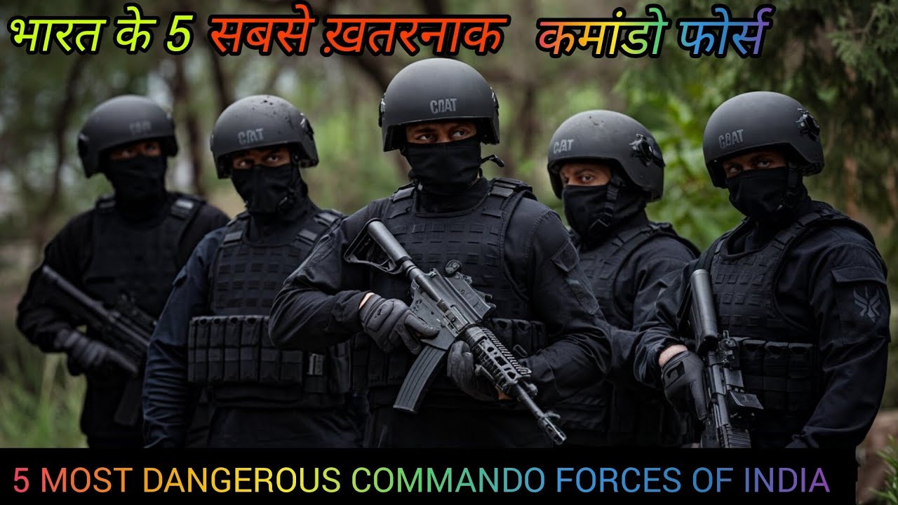 भारत के 5 सबसे ख़तरनाक कमांडो फोर्स 5 Most Dangerous Commando Forces Of ...