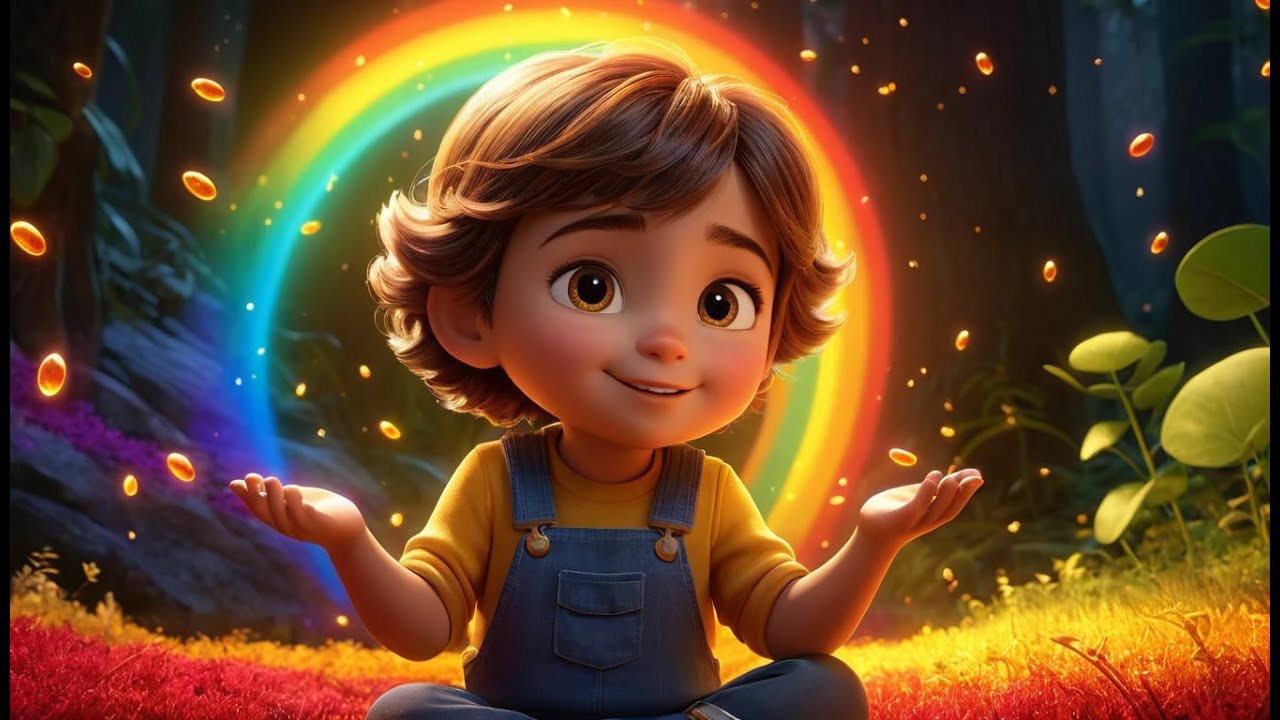 Run Around the Rainbow | Fun Nursery Rhyme for Kids | Sing-Along Song ...