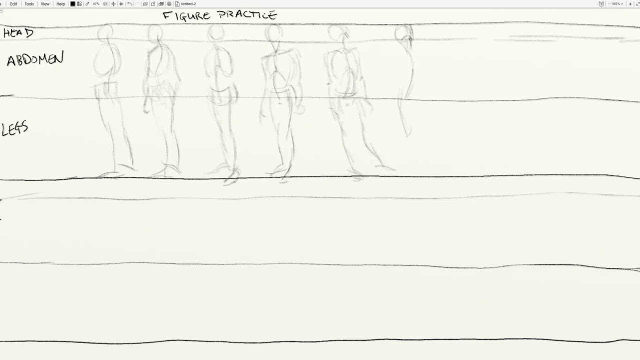 How to Sketch Consistent Gesture Drawings of People - YouTube