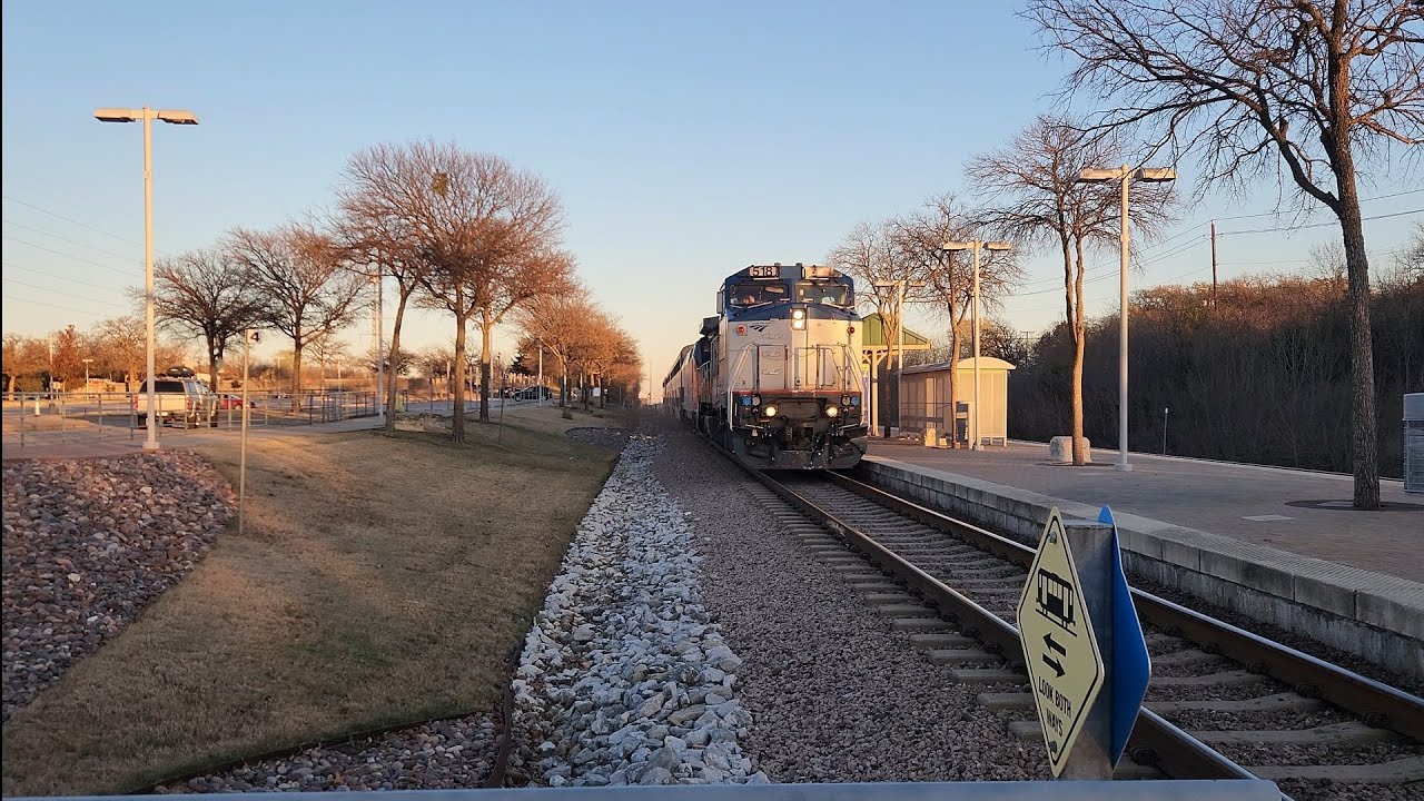 THE BEST AMTRAK TEXAS EAGLE CONSIST! Railfanning EBJ and West Irving ...