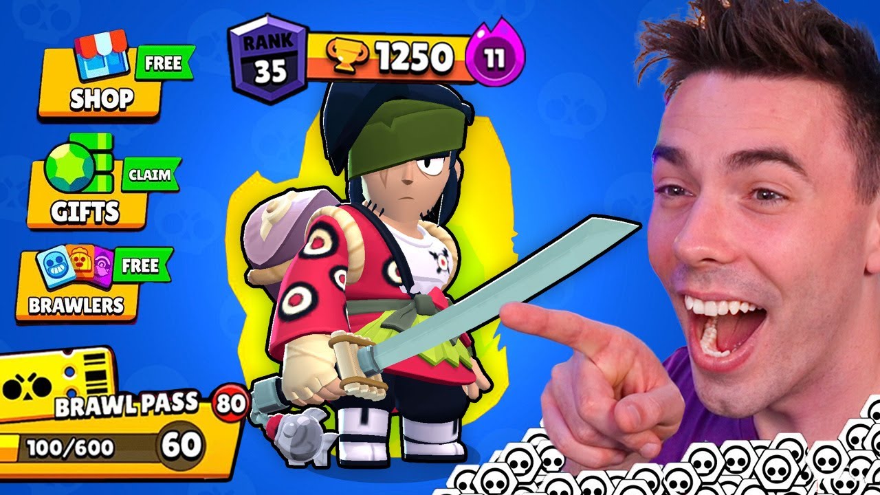 *NOWY* Najsilniejszy LEGENDARNY ZADYMIARZ "KENJI" w BRAWL STARS! - YouTube