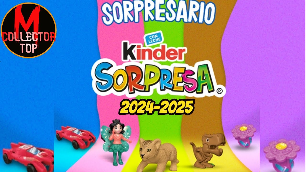 Sorpresario Check List de Kinder Sorpresa 2024 y 2025 - YouTube