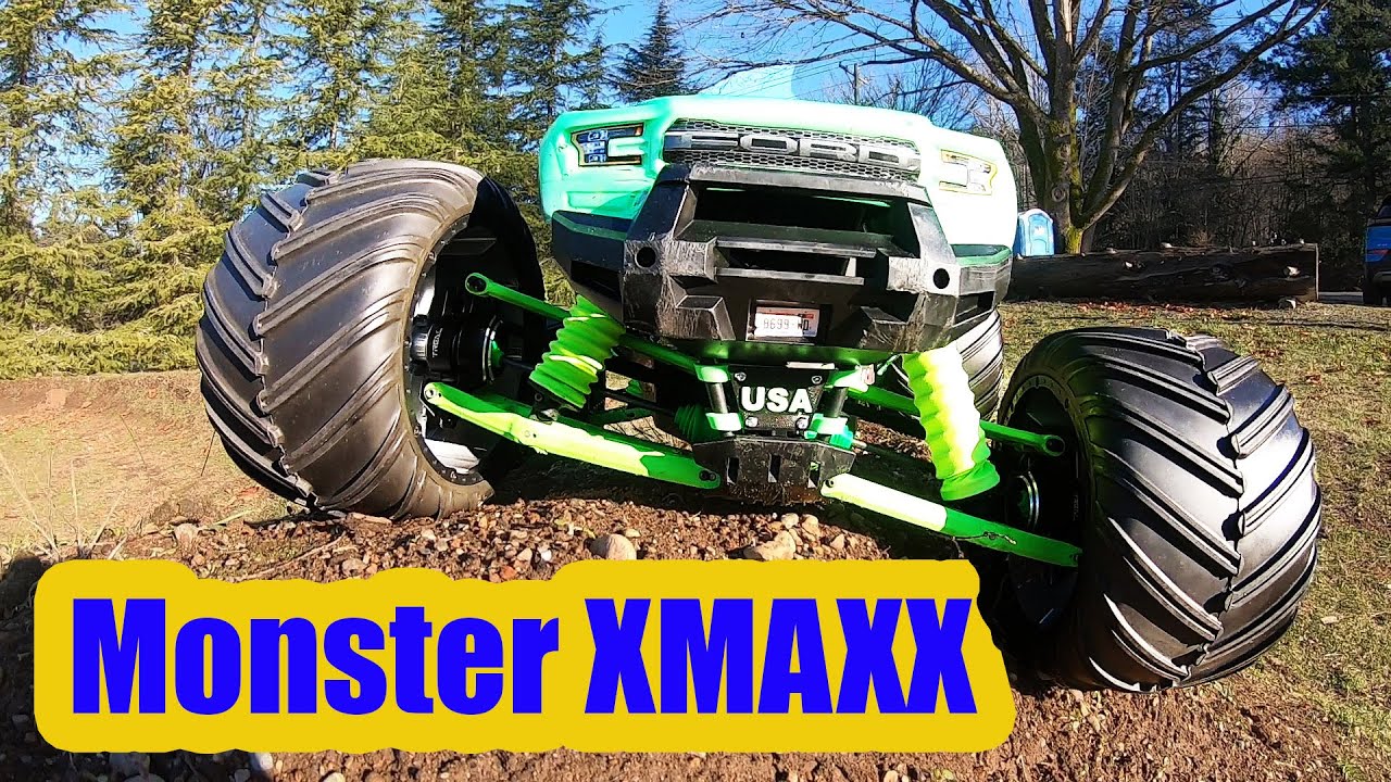 Traxxas Xmaxx🔵 Monster claws TP 5660 1st Run Castle MMX8 Dirt Jumps M2c ...